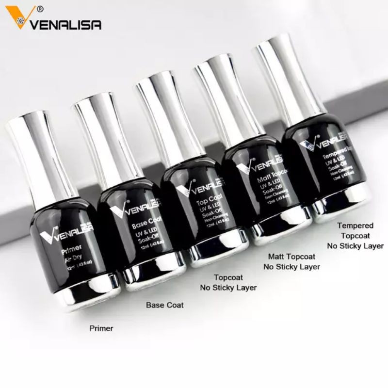 《Venalisa》 Top / Base / ท้อปด้าน / ท้อปกระจก 12 ml. | Shopee Thailand