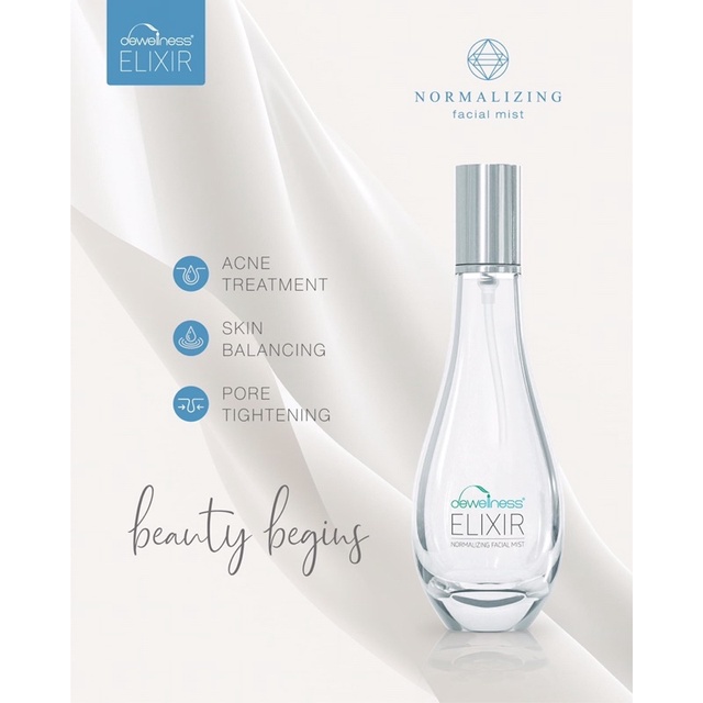 สเปรย์น้ำค้าง DEWellnessElixir Normalizing Facial Mist | Shopee Thailand