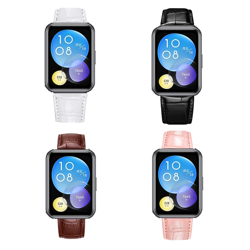 สายหนังคุณภาพสําหรับ Huawei watch fit 2 FIT3 | Shopee Thailand