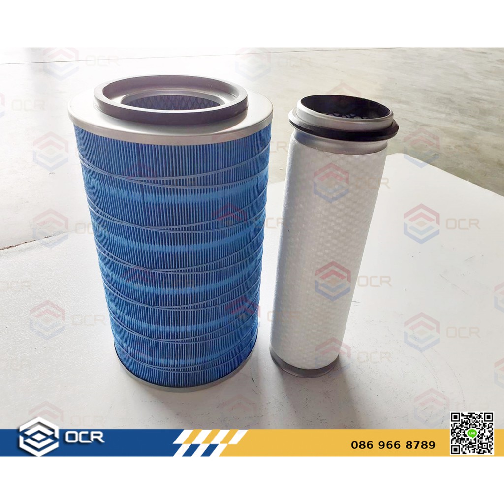 อะไหล่รถตัก wheel loader XCMG รุ่น 300K/330K/350K กรองอากาศ K2337 ...