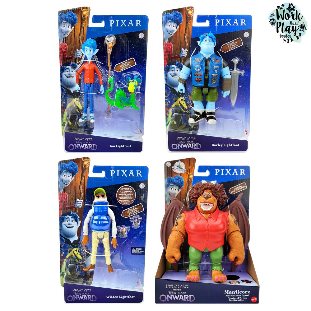 Disney PIXAR Onward Action Figure Set ดิสนีย์ พิกซาร์ ออนเวิร์ด แอคชั่น ...