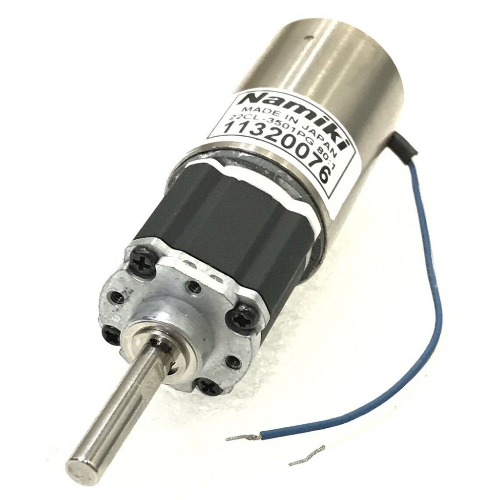 Namiki 22cl 3501pg Dc Gear Motor 12vdc Ratio 80 1 Shopee Thailand