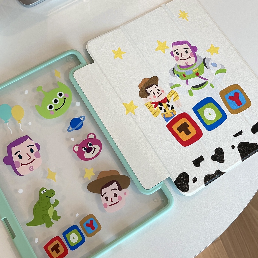 ⚡พร้อมส่ง⚡ nineopen case Gen10 for iPad PC Air5 air4 อะคริลิค Toy Story ...