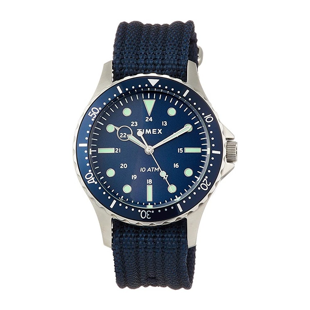 Timex TW2T75400 ,TW2T75500 , TW2T75600 NAVI XL 41MM SST นาฬิกาข้อมือ ...