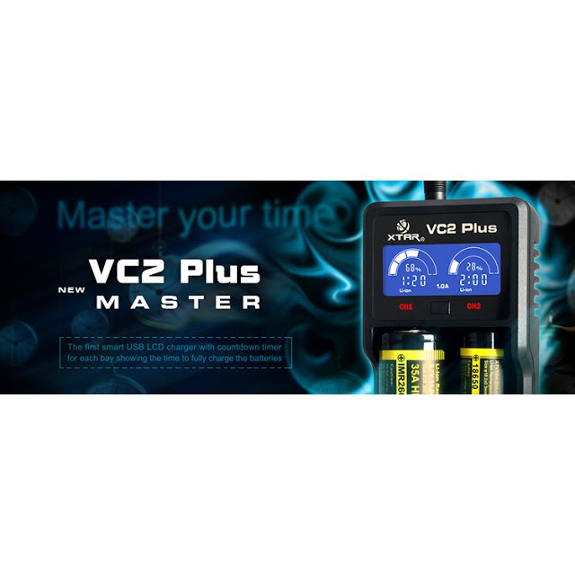 เครื่องชาร์จอัจฉริยะ XTAR VC2 Plus Master | Shopee Thailand
