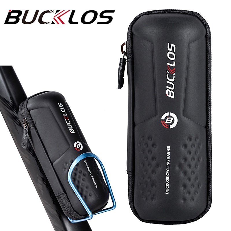 Bucklos กระเป๋าเก็บขวดน้ํา แบบแข็ง กันน้ํา สําหรับจักรยานเสือภูเขา | Shopee Thailand