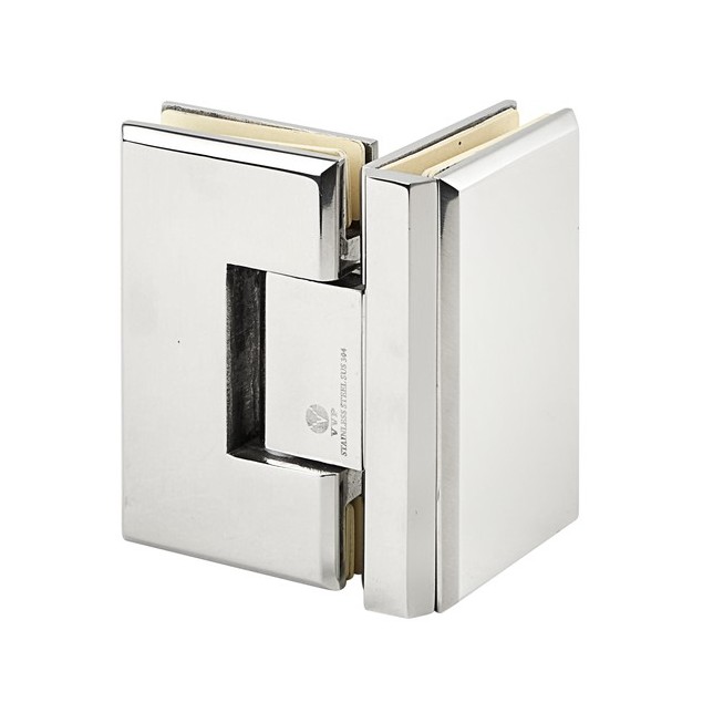 SW-3049-บานพับห้องน้ำ-สีสแตนเลส PS VVP บานพับกระจกต่อกระจก แนว 90° มีสำหรับกระจก 8-10 มิล ...