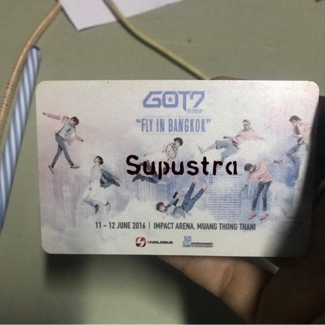 ขายบัตรแข็ง คอน Fly GOT7 | Shopee Thailand