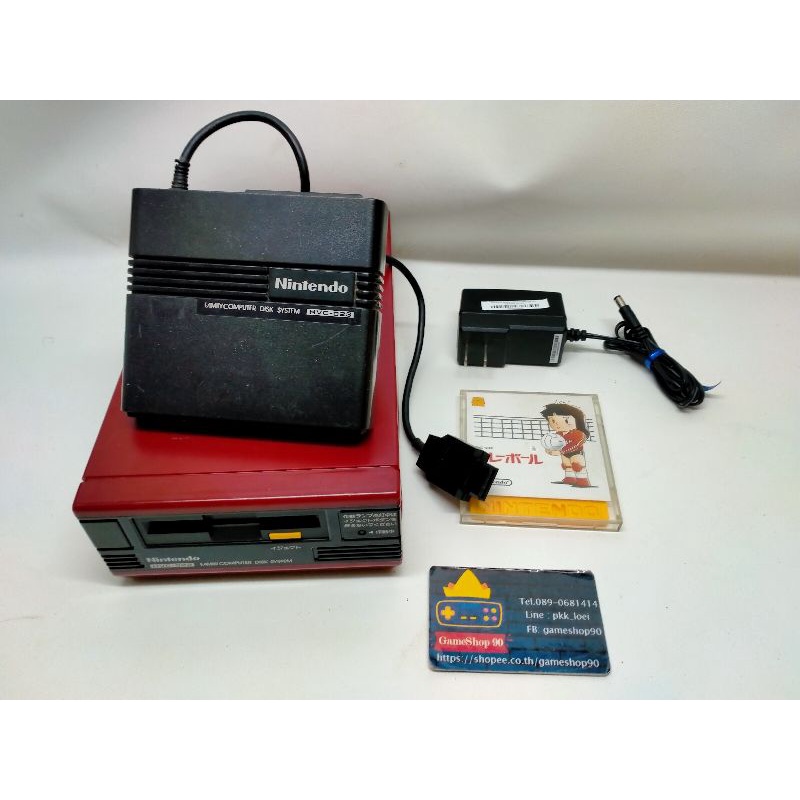 Famicom Disk System หรือ FDS เกมดิสแดง ชุดพร้อมเล่นไฟไทย เกมดิส แบบสุ่ม ...