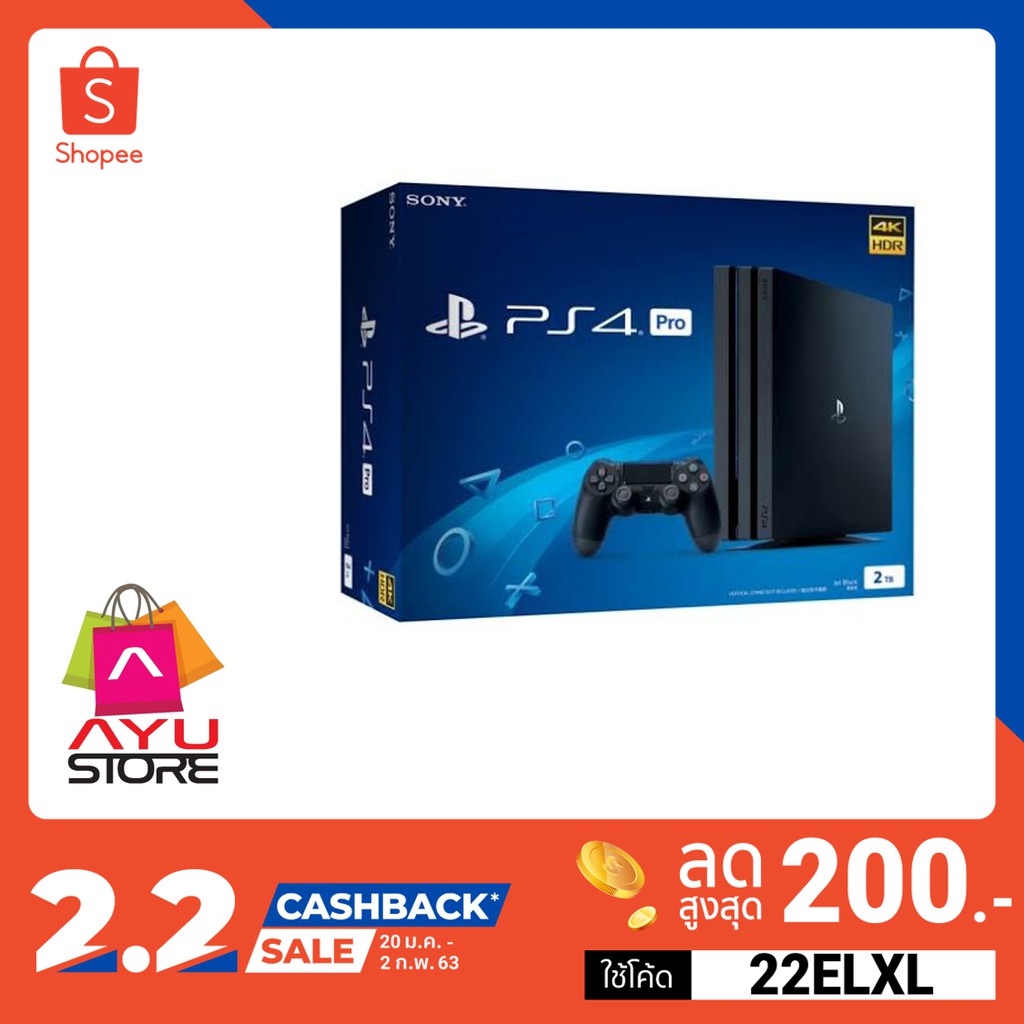 โปรโมชั่น! Sony PS4 PRO 1TB CUH-7218B | Shopee Thailand