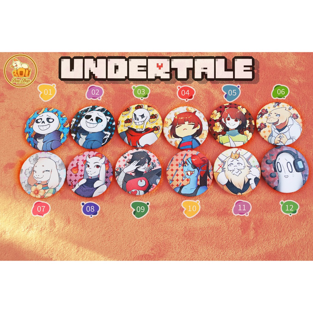 Undertale Sans Badge 36 SHINY MODELS Glitter Pin เวอร์ชันเกม | Shopee ...