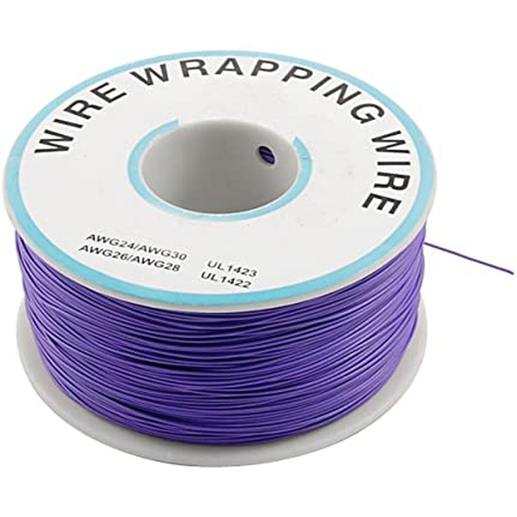 Wire Wrapping Wire 305M 30AWG 1 ม้วน (305 เมตร) สายไฟบัดกรี PCB ...
