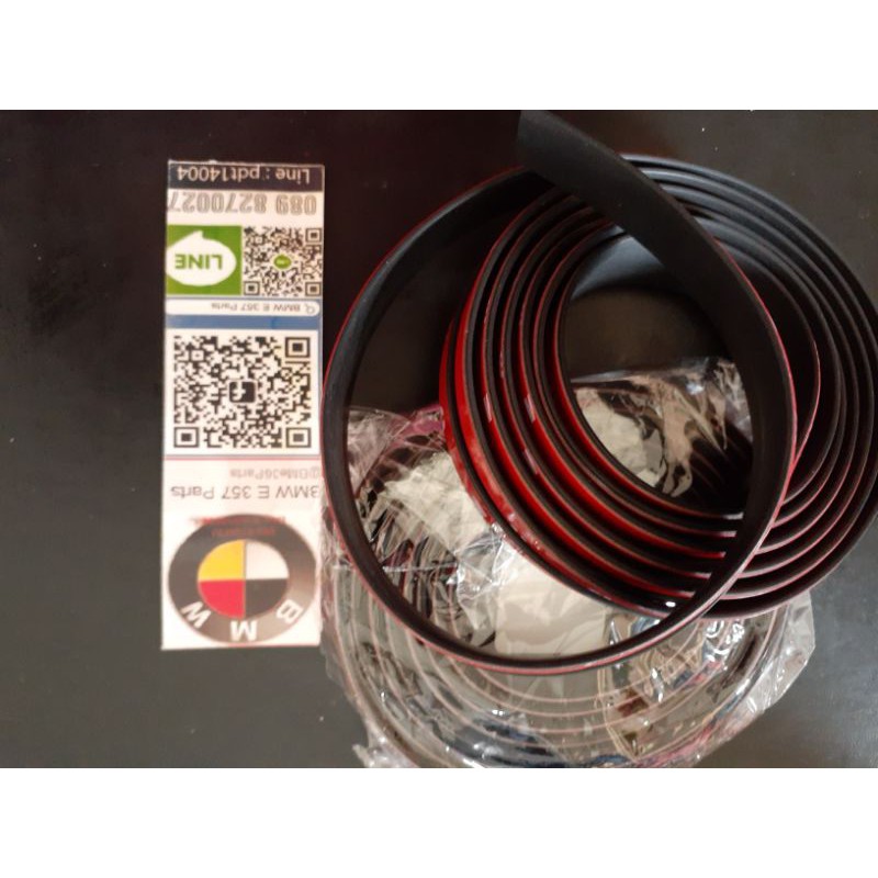ยางปิดขอบกระจกด้านหน้าล่าง ด้านหลังล่าง ยางขอบแผงจิ้งหรีด DIY BMW E30 E36 E34 E46 E90 E60 E39 ...