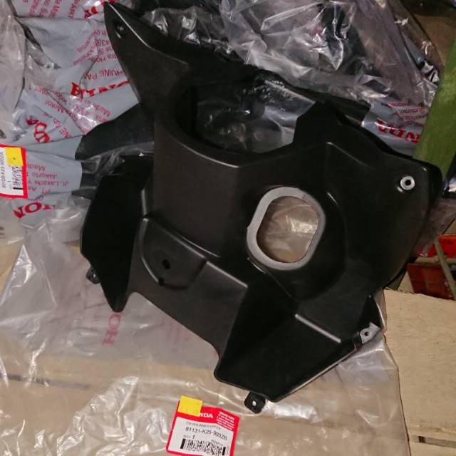 ฝาครอบ INNER UPPER/COVER เสื้อจุดระเบิดกุญแจ BEAT FI ORIGINAL AHM ...