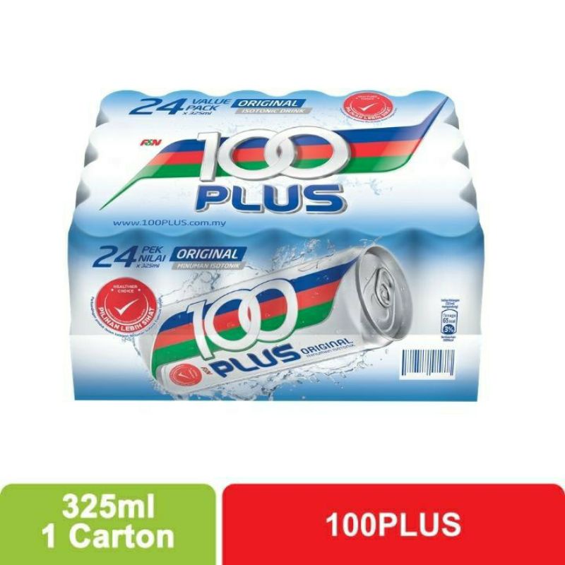 100 Plus Original (24×325ml) | Shopee Thailand