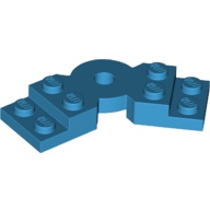 [1117] ชิ้นส่วนเลโก้ Lego Part Plate, Modified 2 x 6 x 2/3 Bent (79846 ...