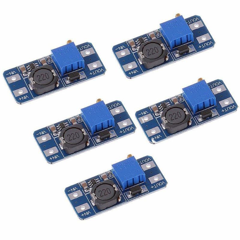 MT3608 2A Max DC-DC Step Up Power Booster Power Module DIY MT3608 ...