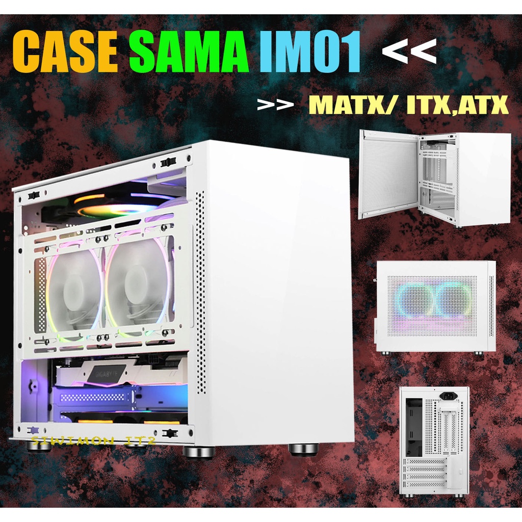Case SAMA IM01 Micro ATX / ITX | Shopee Thailand