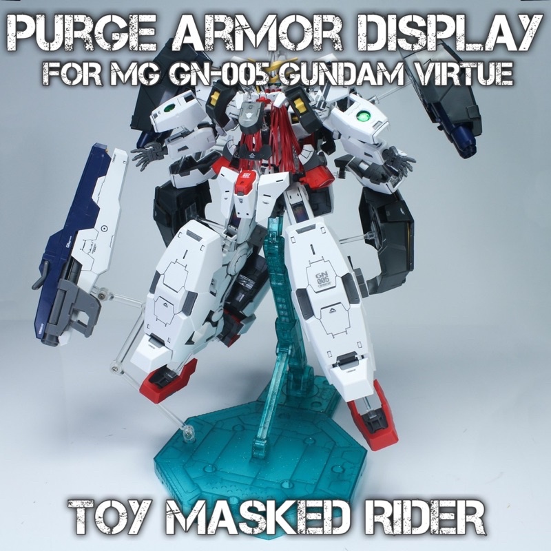 ชุดแต่ง PURGE ARMOR DISPLAY สำหรับ FOR MG 1/100 GN-005 GUNDAM VIRTUE ...
