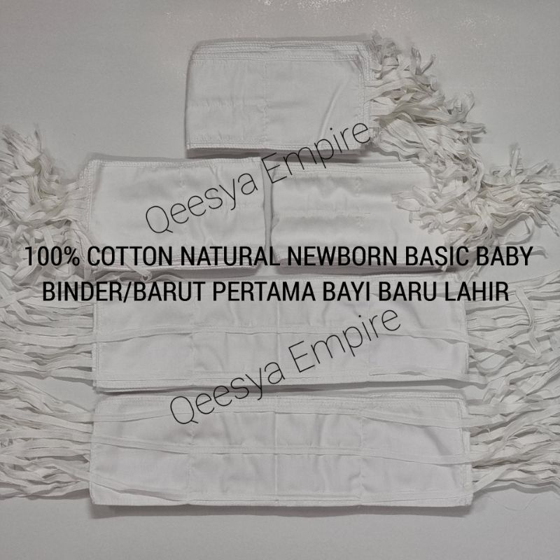 Qee NEWBORN BASIC BABY BINDER BARUT PERTAMA BYI BARU LAHIR COTTON ...