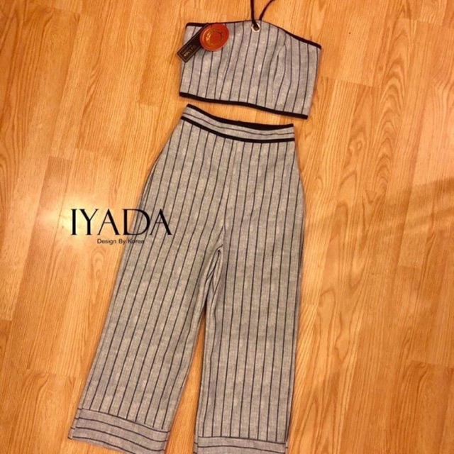#iyada size :m ชุดเซ๊ต2ชิ้น ขายาว | Shopee Thailand