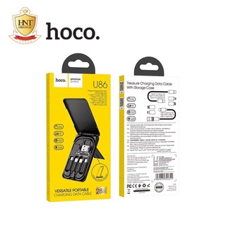 Hoco U86 6in1 สายชาร์จพร้อมกล่อง จ่ายไฟสูงสุด3.0A + ที่ตั้งมือถือได้ใน ...