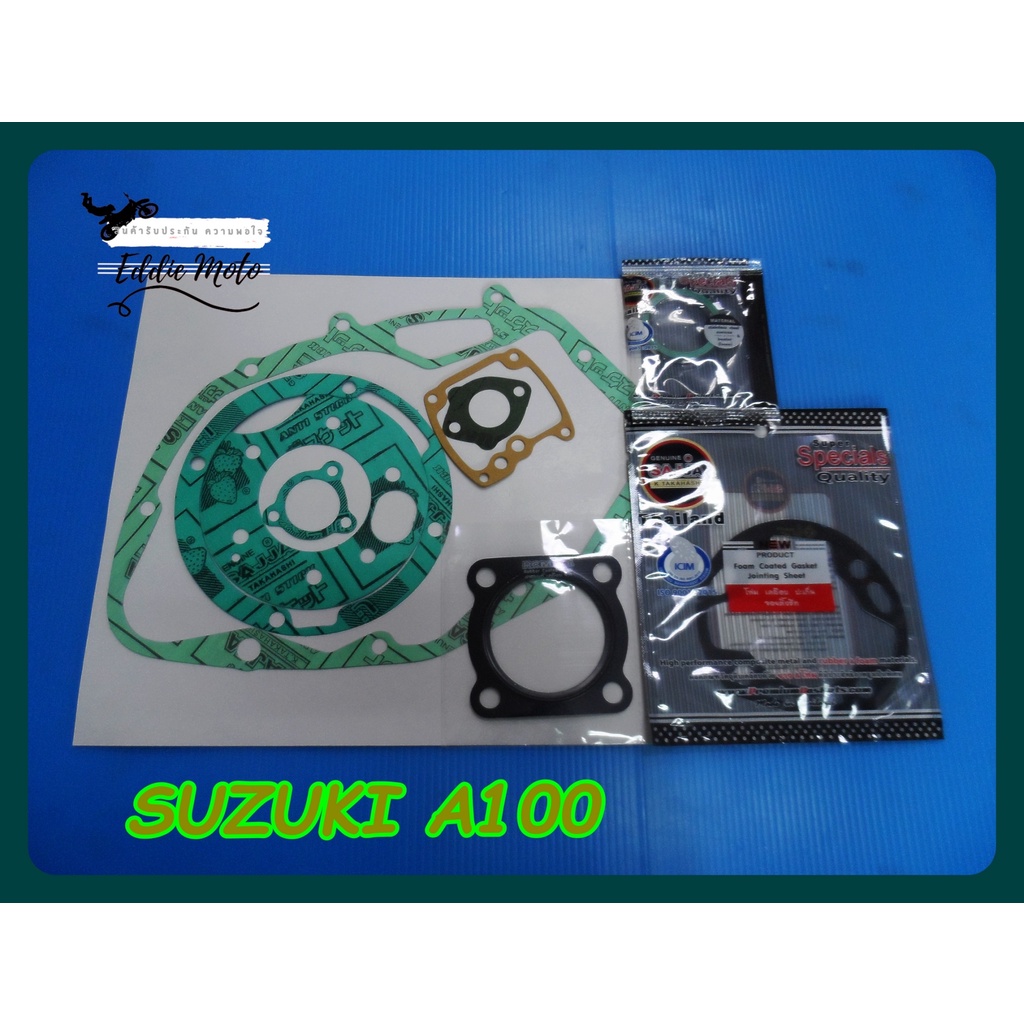 ENGINE GASKET COMPLETE SET Fit For SUZUKI A100 AS100 // ปะเก็นเครื่อง ชุดใหญ่ ครบชุด | Shopee ...