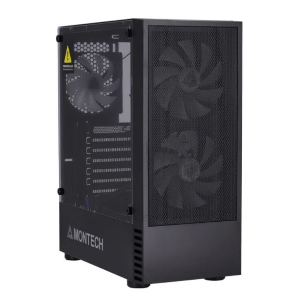 CASE (เคส) MONTECH X2 MESH (BLACK) (ATX) | Shopee Thailand