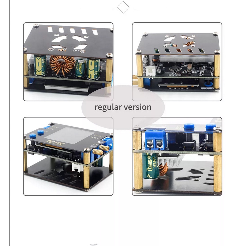 FNIRSI DC DC Automatic Boost/Buck Converter CC CV Power Module 0.5-30V ...