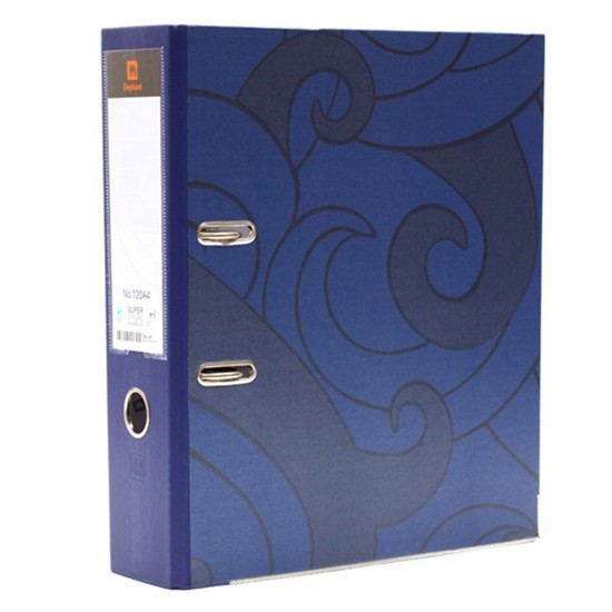 แฟ้มเจาะแข็งตราช้าง 3 นิ้ว 120A4 สีน้ำเงิน | Shopee Thailand