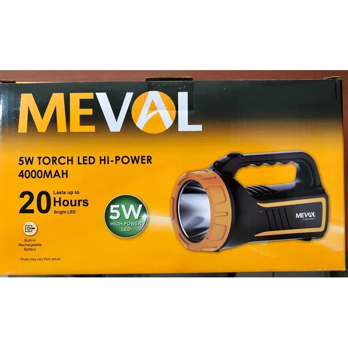ไฟฉาย Meval 5W Led Hi-Power | Shopee Thailand
