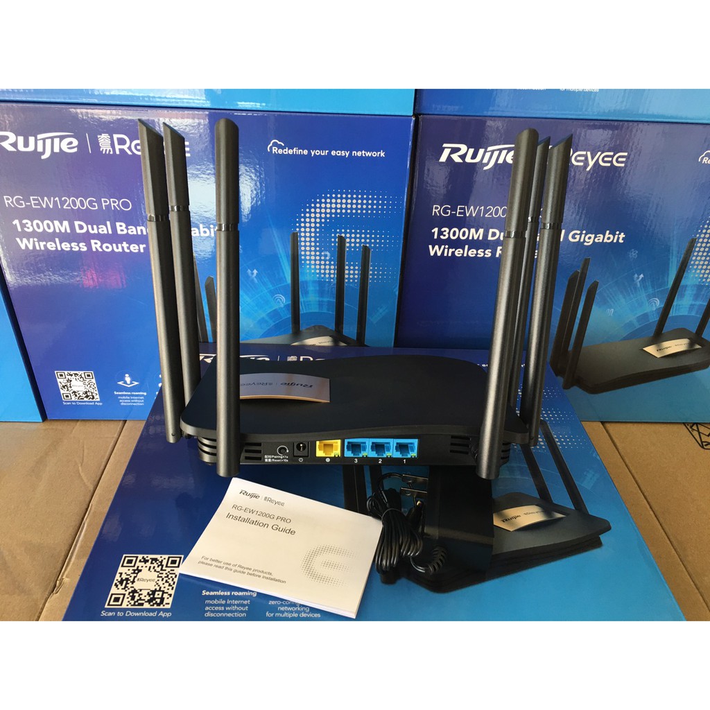 RG-EW1200G PRO 1300M Dual-band Gigabit Wireless Router | Shopee Thailand