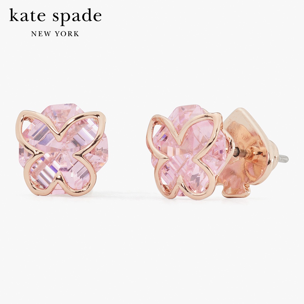 KATE SPADE NEW YORK SOMETHING SPARKLY BUTTERFLY STUDS K7614 ต่างหู ...