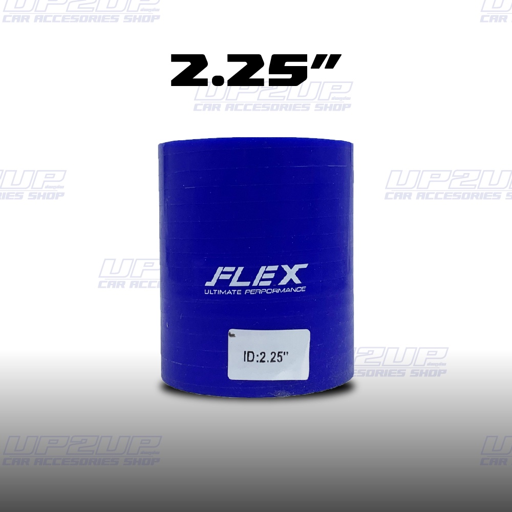 ท่อยางตรง ท่อยางอินเตอร์ ยี่ห้อ FLEX ULTIMATE PERFORMANCE ผ้าใบหนา 4 ชั้น ซิลิโคนอย่างดี สีน้ำ ...