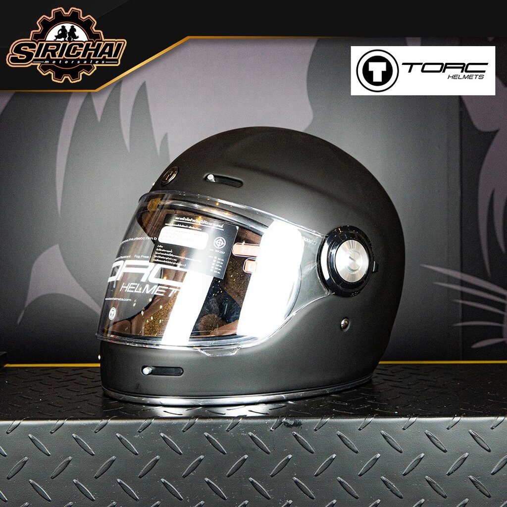 หมวกกันน็อค TORC T1 MATTE BLACK | Shopee Thailand