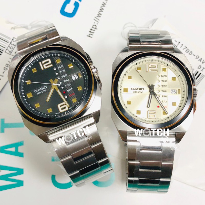 นาฬิกา Casio Standard นาฬิกาข้อมือ ANALOG-MEN'S รุ่น MTF-117BD MTF ...