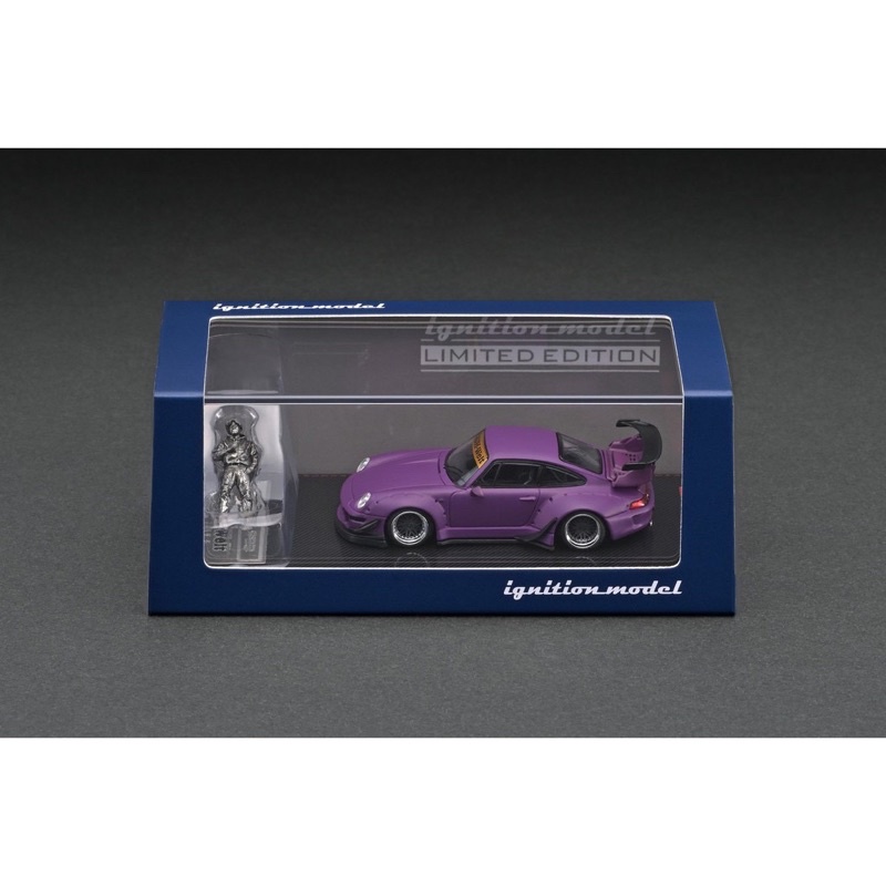 โมเดลรถยนต์ Ignition Model : 1/64 RWB 993 Matte Purple พร้อมตัวฟิกเกอร์ Mr.Nakai | Shopee Thailand