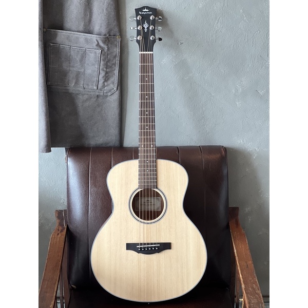 Kepma ES36 กีตาร์โปร่งตัวเล็กขนาดพกพา เสียงดีมากๆ เล่นง่ายสบายมือ (แถม ...