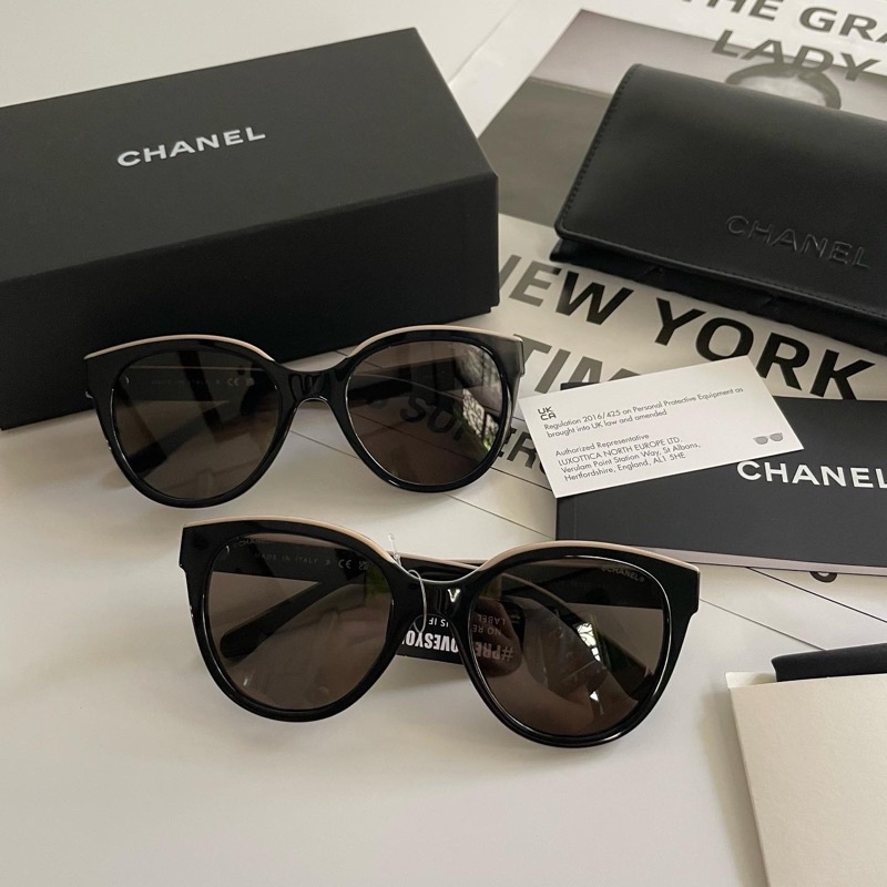 ️‍🔥พรีออเดอร์ ️‍🔥แว่น Chanel CH5414 sunglasses ผ่อนได้ 0% ของแท้ 💯 | Shopee Thailand