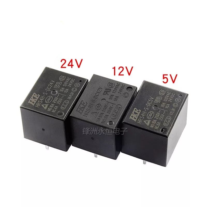 รีเลย์ relay HRS4H-S-DC5V DC12V DC24V 5PIN 10A 250VAC | Shopee Thailand