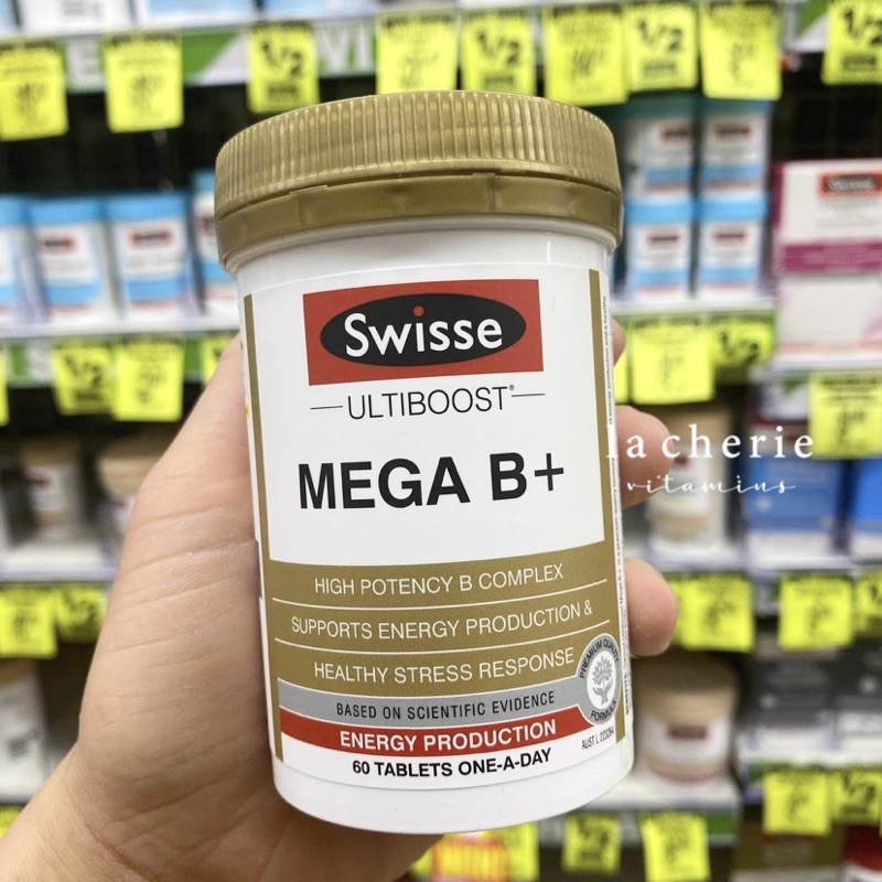 Swisse Ultiboost Mega B+ ขนาด 60 เม็ด | Shopee Thailand
