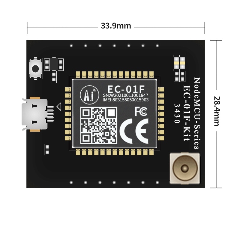 EC-01F module development board, NB-IoT development board | Shopee Thailand
