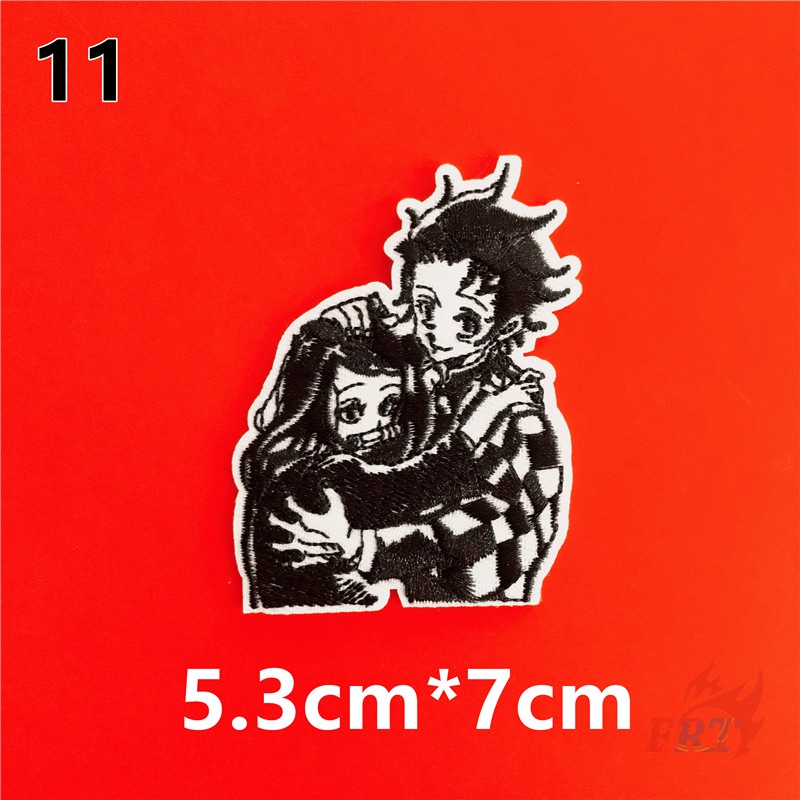แผ่นแพทช์รีดร้อน ลายการ์ตูนอนิเมะ Demon Slayer Series 01 Tanjirou ...