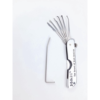 Lock Picking Set Foldable 7 in 1 Stainless Steel Lock Pick Set with ...