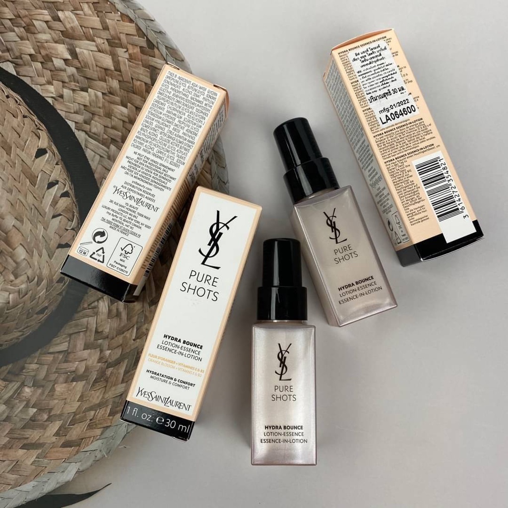YSL PURE SHOTS HYDRA BOUNCE ESSENCE-IN-LOTION 30 mL | Shopee Thailand