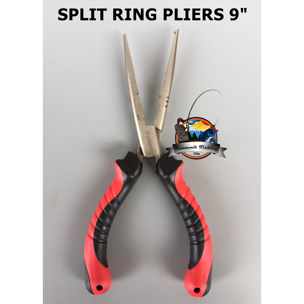 คีมตัดลวดวีแบส SPLIT RING PLIERS by WEEBASS (คีมอเนกประสงค์) | Shopee Thailand