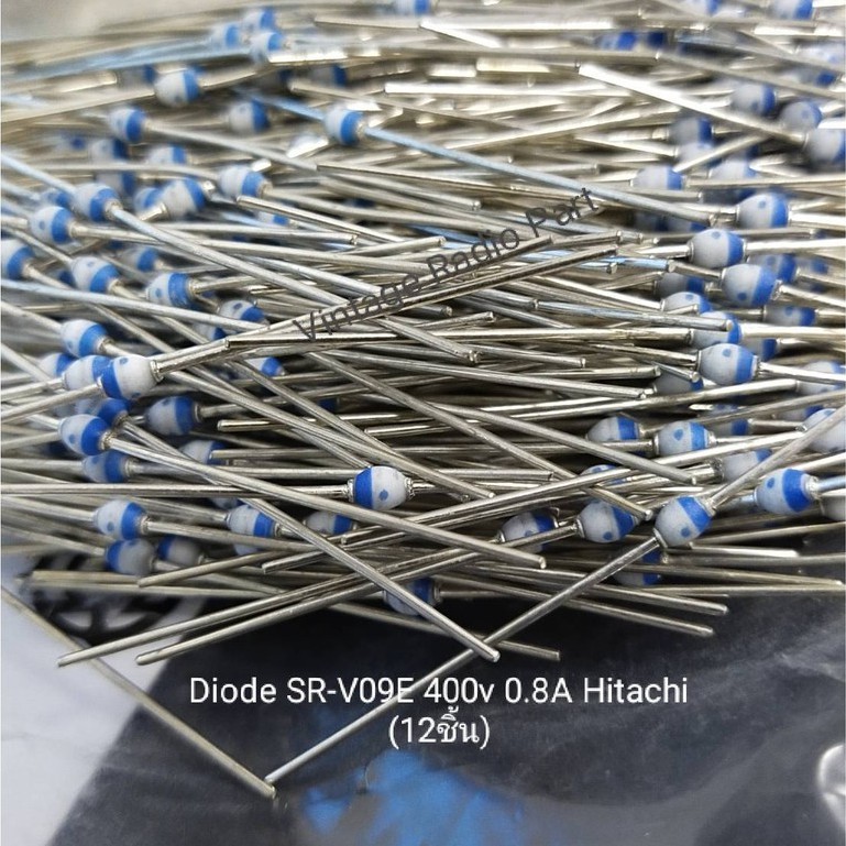 ไดโอด Diode SR-V09E 400V 0.8A HITACHI (12ชิ้น) | Shopee Thailand