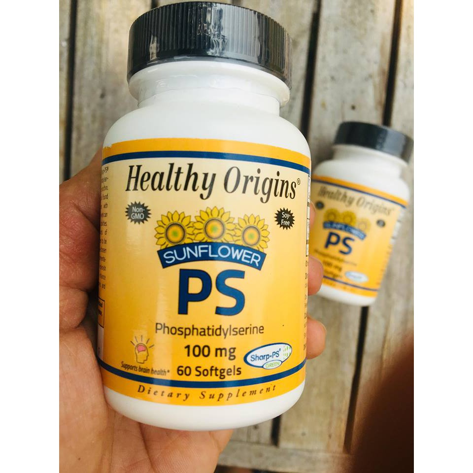 Sunflower PS Phosphatidylserine 100 mg 60 Softgels (Health Origins ...