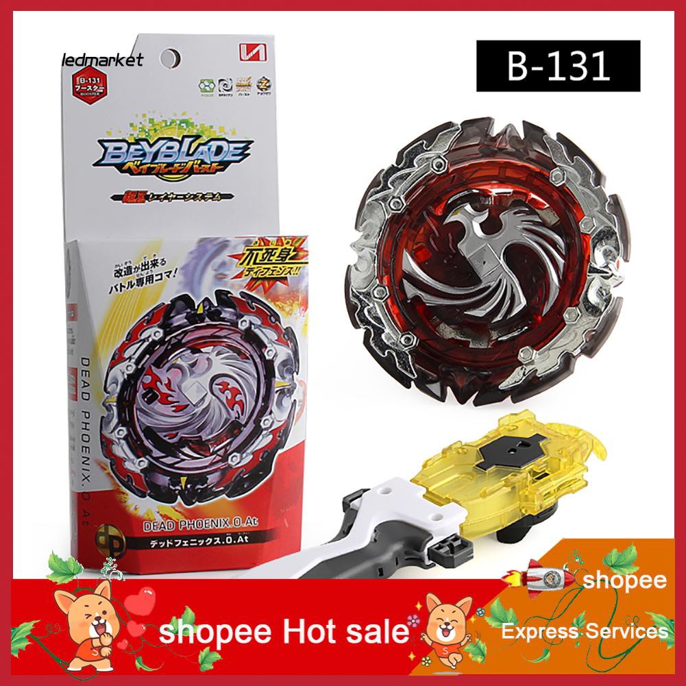โลหะ B-131 Dead Phoenix Beyblade Burst Blast Gyroscope พร้อมที่จับ ...