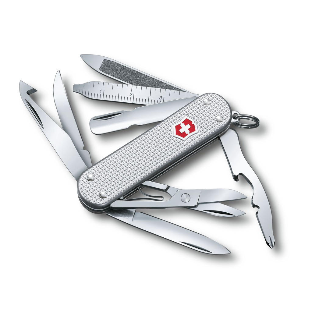 Victorinox Mini Champ Alox - Small Pocket Knife with Alox Scales (0. ...